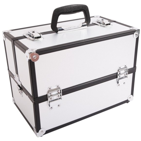 Makeup | Aluminum Alloy Makeup Case Box Organizer | Poshmark